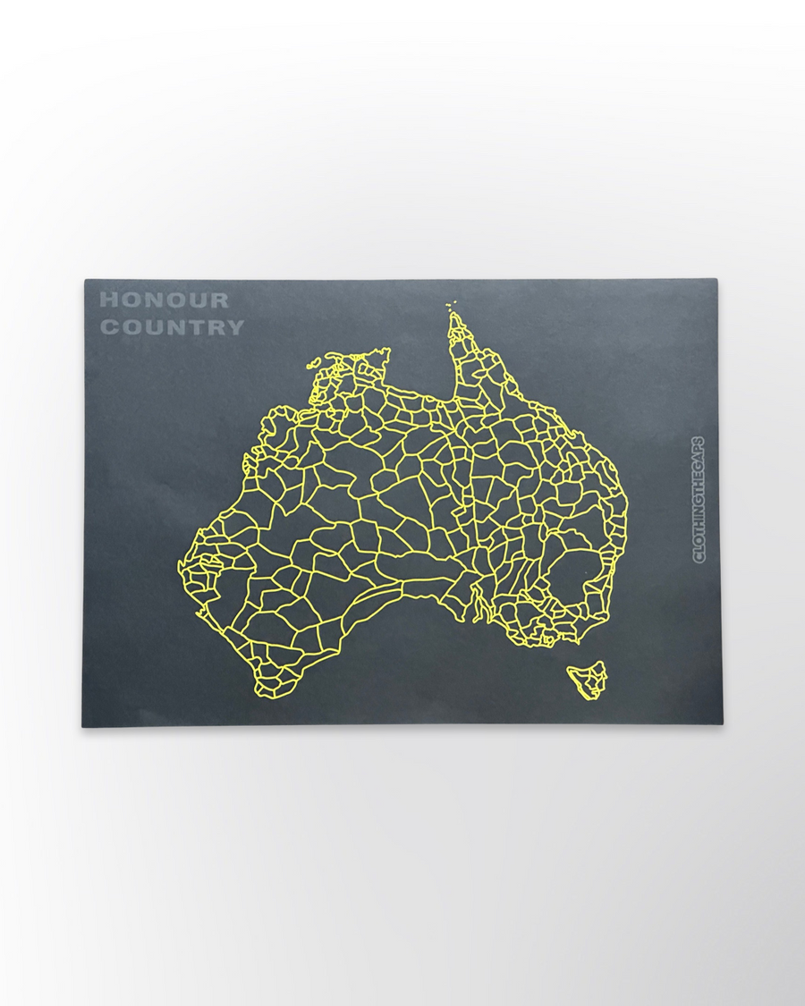 Decolonised Map Poster DIGITAL DOWNLOAD – Clothing The Gaps