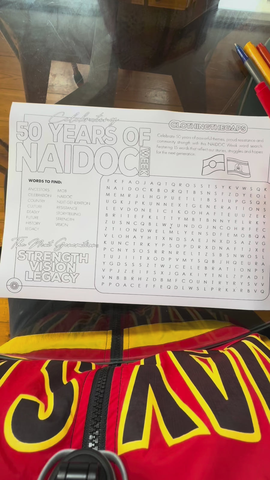 NAIDOC 2025 Collection – Next Generation | Clothing The Gaps